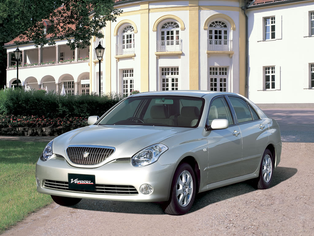 Toyota Verossa technical specifications and fuel economy
